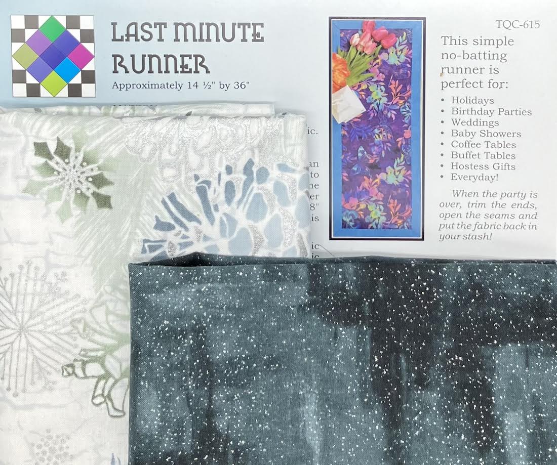 Last Minute Holiday Table Runner