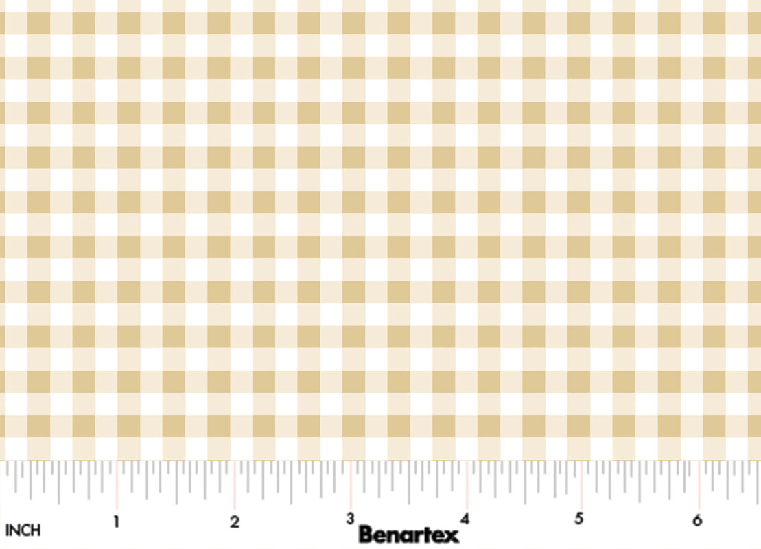 2025 All Kansas and Nebraska Shop Hop -Little Gingham Cream