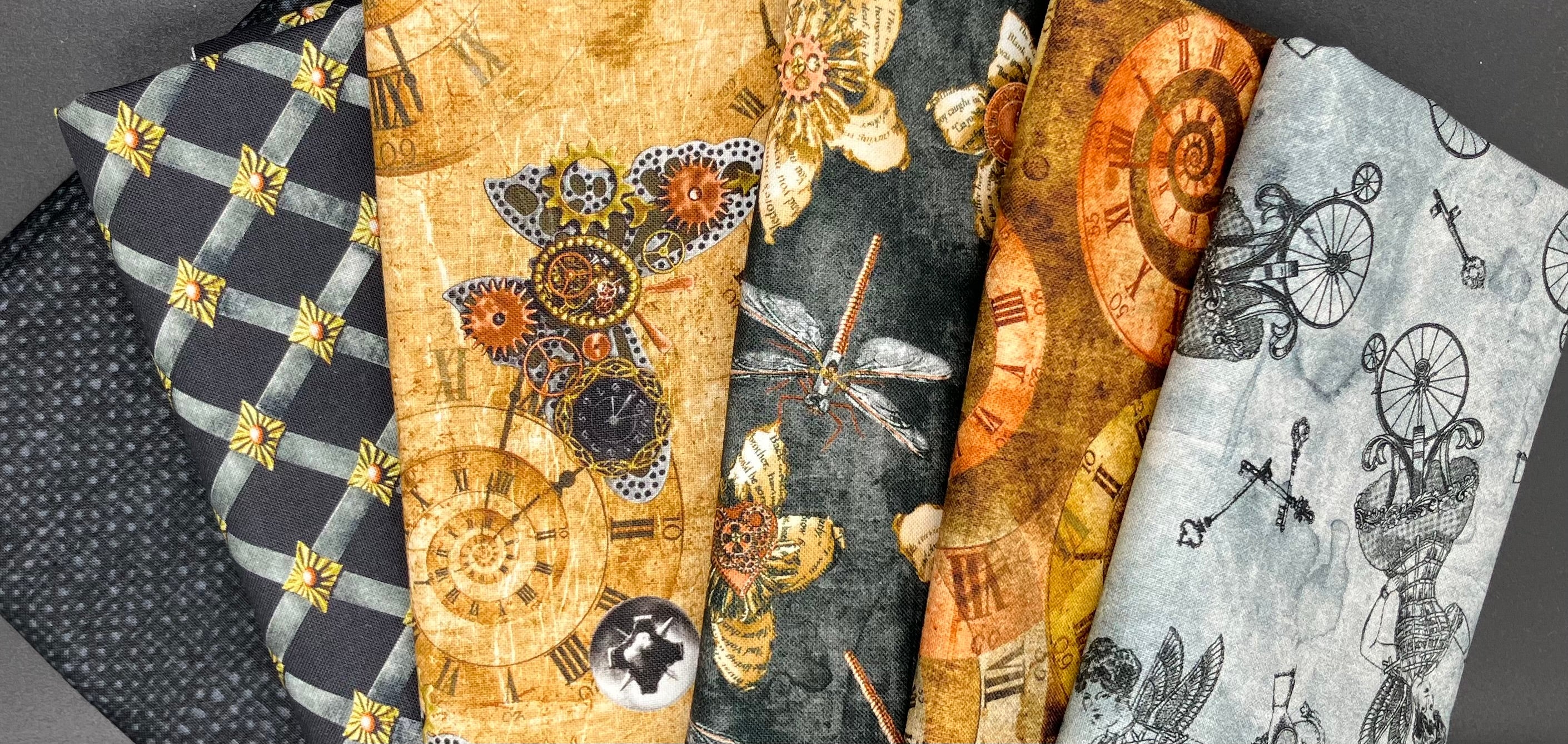 Steampunk Radiance Quilt Kit