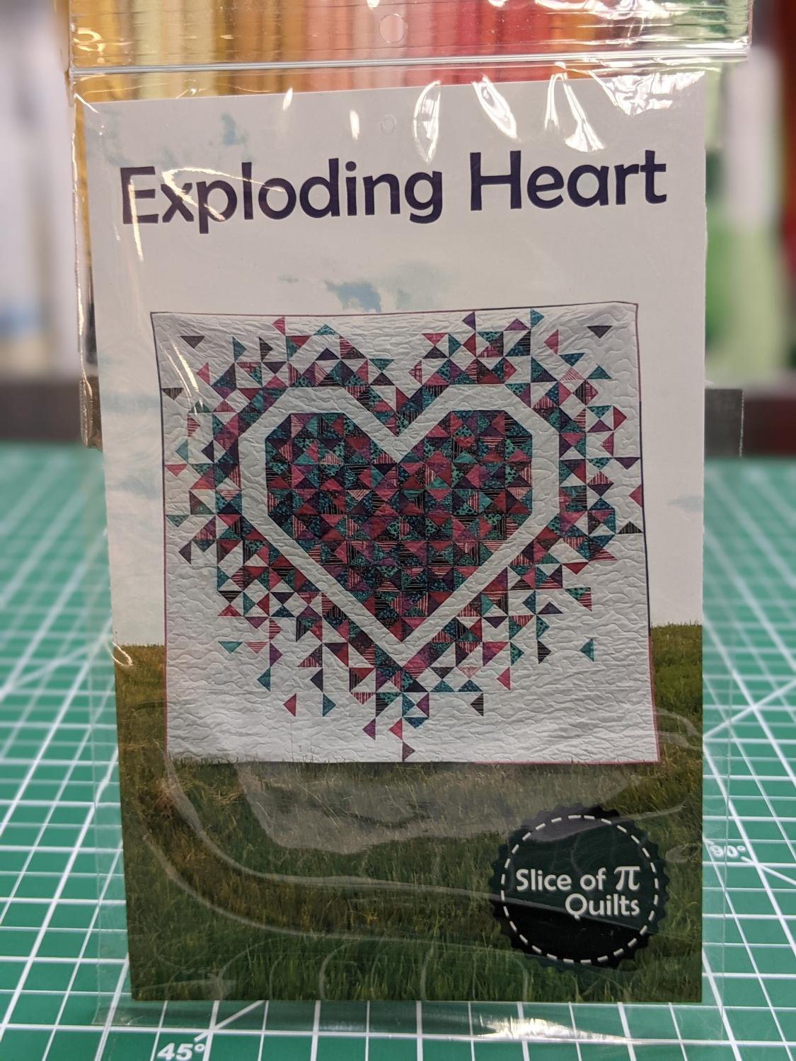 Exploding Hearts Quilt Pattern